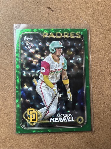 2024 Topps Update Jackson Merrill Green Foil #068/499 RC SP #US210 | eBay