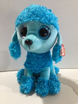 Ty MANDY Blue Poodle Beanie Boo Buddy 10” NEW | eBay