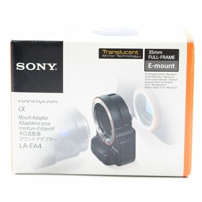 Sony LA-EA4 A-Mount Lens Adapter for E-Mount Cameras Body 35mm Full ...