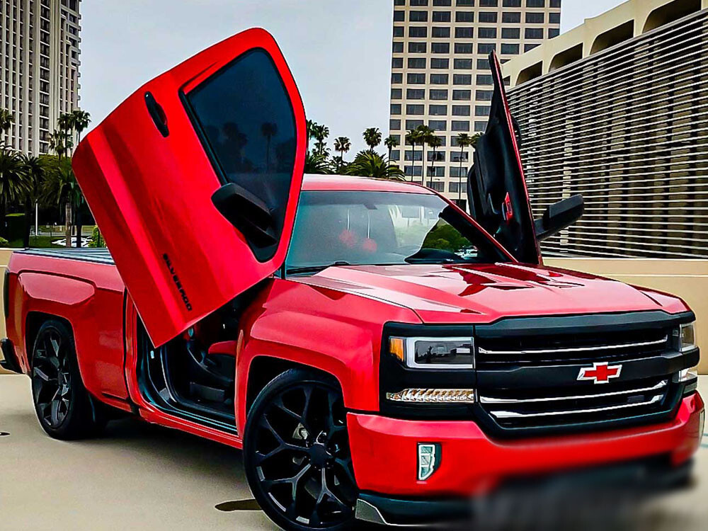 Vertical Doors VDCGMCSIER14 Lambo Vertical Door Kit for 2014-2018 GMC ...