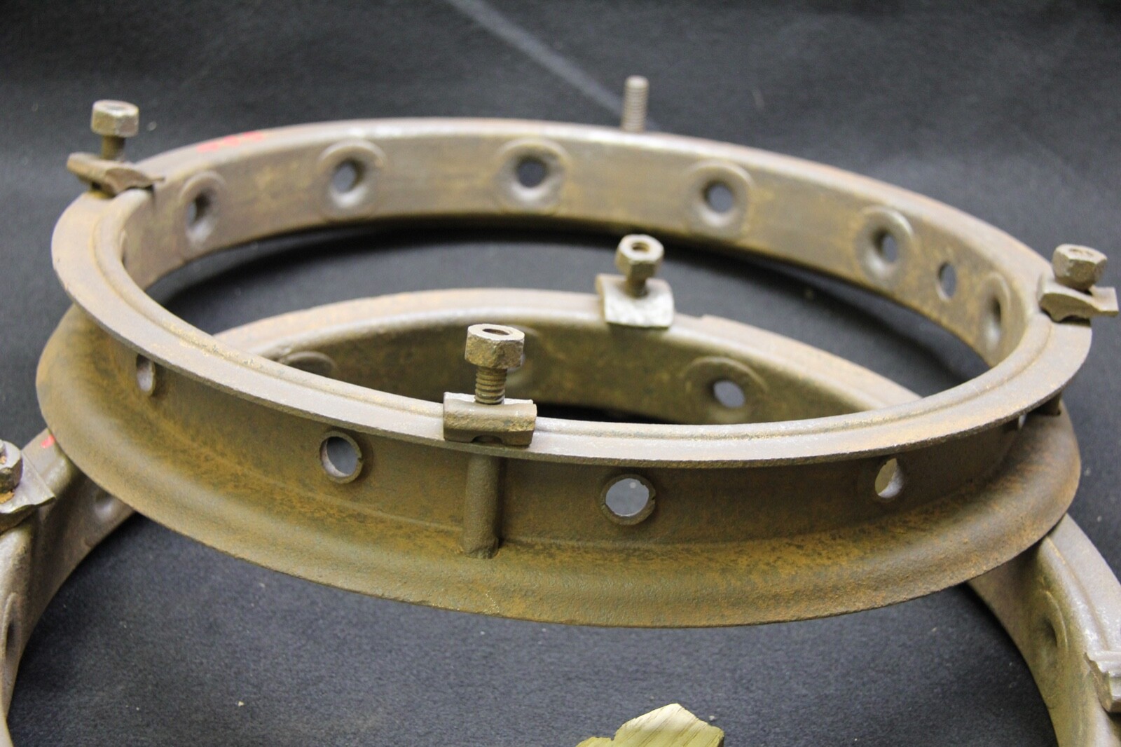 2 Wood Spoke Wheel Felloe 12 Spoke 18" 722 | eBay