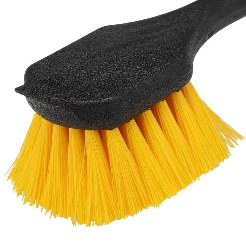 8.5 in. Gong Scrub Brush For Cleaning Tires Bins Siding Window Frames ...