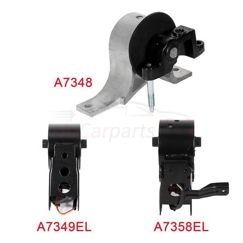 Engine Motor Mount Kit 3PCS For 2002 2003 2004-2006 Nissan Altima 3.5L ...