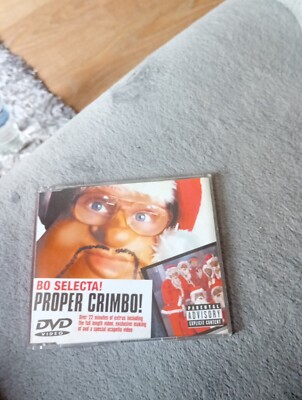 Bo Selecta-Proper Crimbo 4-track DVD single BMG 2003 video CD Christmas ...