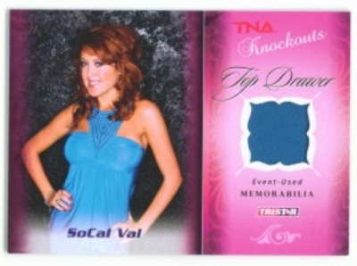 SOCAL VAL "MEMORABILIA CARD #02/10" TNA KNOCKOUTS | eBay