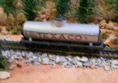 HO Scale: Tyco Texaco Oil Single Dome Tank Car 6305 Vintage Model ...