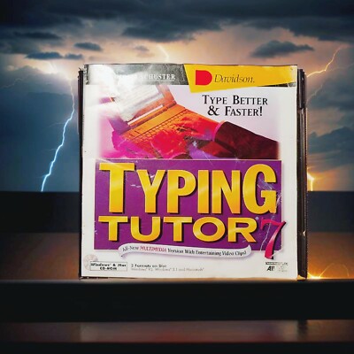 Typing Tutor 7 by Simon & Schuster CD-ROM Brand | eBay