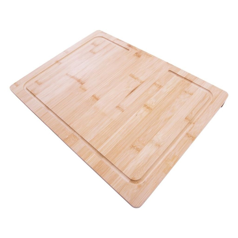 Carter & Clay Bamboo Chopping Board with Counter Edge Design | eBay UK