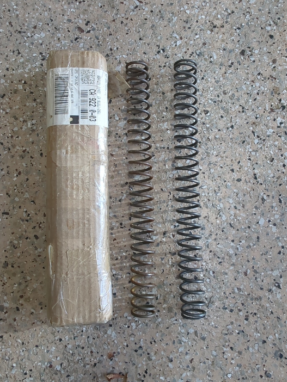 KTM 1998 Conventional Fork Springs Heavy Duty For 240 lb Rider | eBay