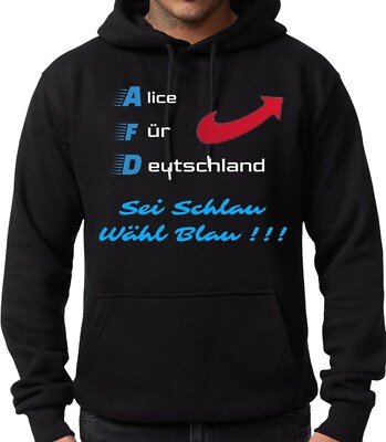 Hoodie/T-Shirt/Damen/Herren/Unisex/AFD/Deutschland/PolitikGeschenk/Cool ...