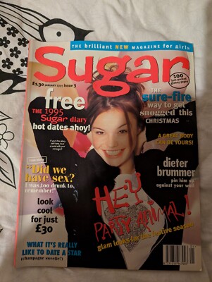 Sugar Magazine Issue 3 January 1995 Rare Retro Vintage Teen | eBay UK