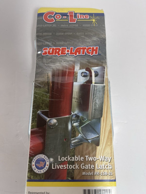 Co-Line R-158-2L Sure Latch Lockable Two Way Livestock Gate Made In USA ...