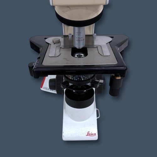 Leica DM1000 Microscope with 10x, 40x, and 100x Objectives | eBay