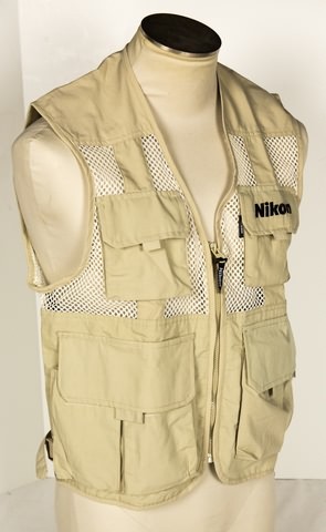 Official Nikon Photo Vest Jacket Woman Size M D800 D5200 D600 Body Kit ...