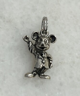 Vintage Walt Disney Productions WDP Sterling Silver 925 Mickey Mouse ...