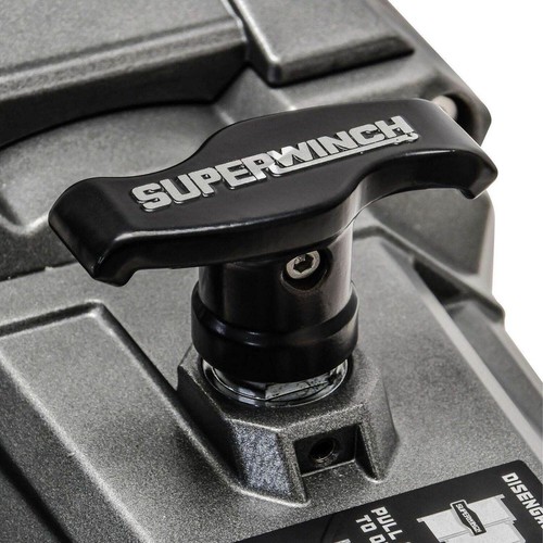 Superwinch® SX10SR 10000 lb Winch 12V DC 80 ft Synthetic Rope 1710201 ...