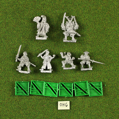 Warhammer Oriental Heroes (x6) Metal - Rare & OOP, Citadel Nippon ...