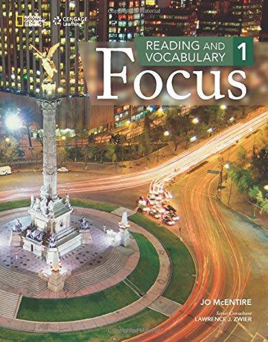 Reading and Vocabulary Focus 1 - Paperback By McEntire, Jo - GOOD ...