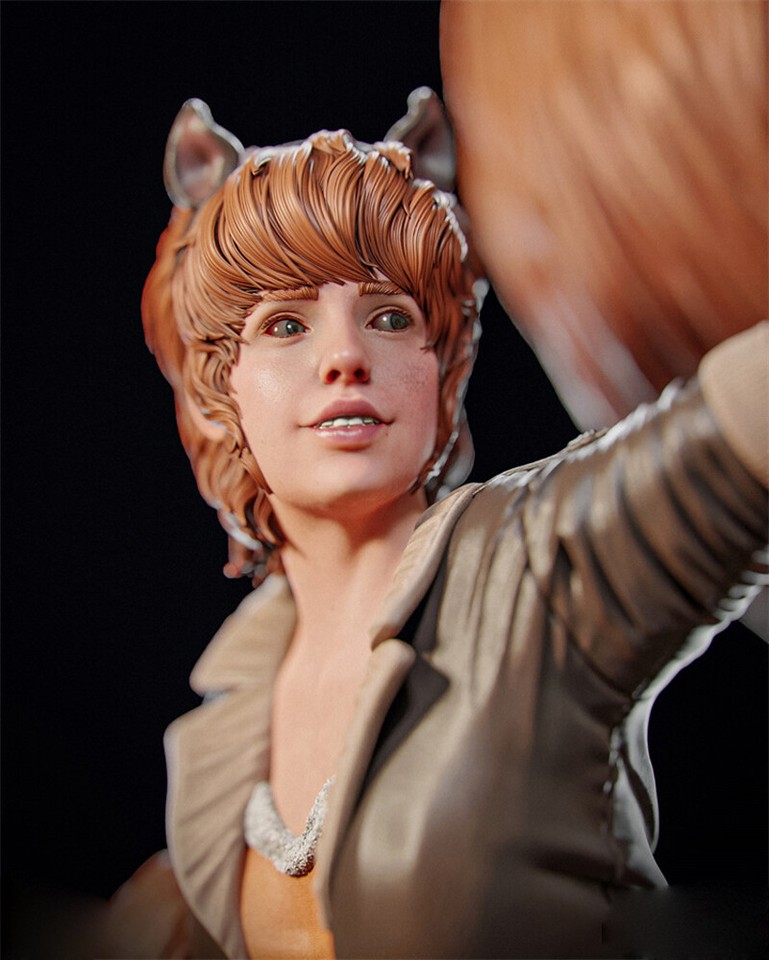 1/4 62cm Squirrel Girl 3D Print GK Figure Model Kit Unassemble ...