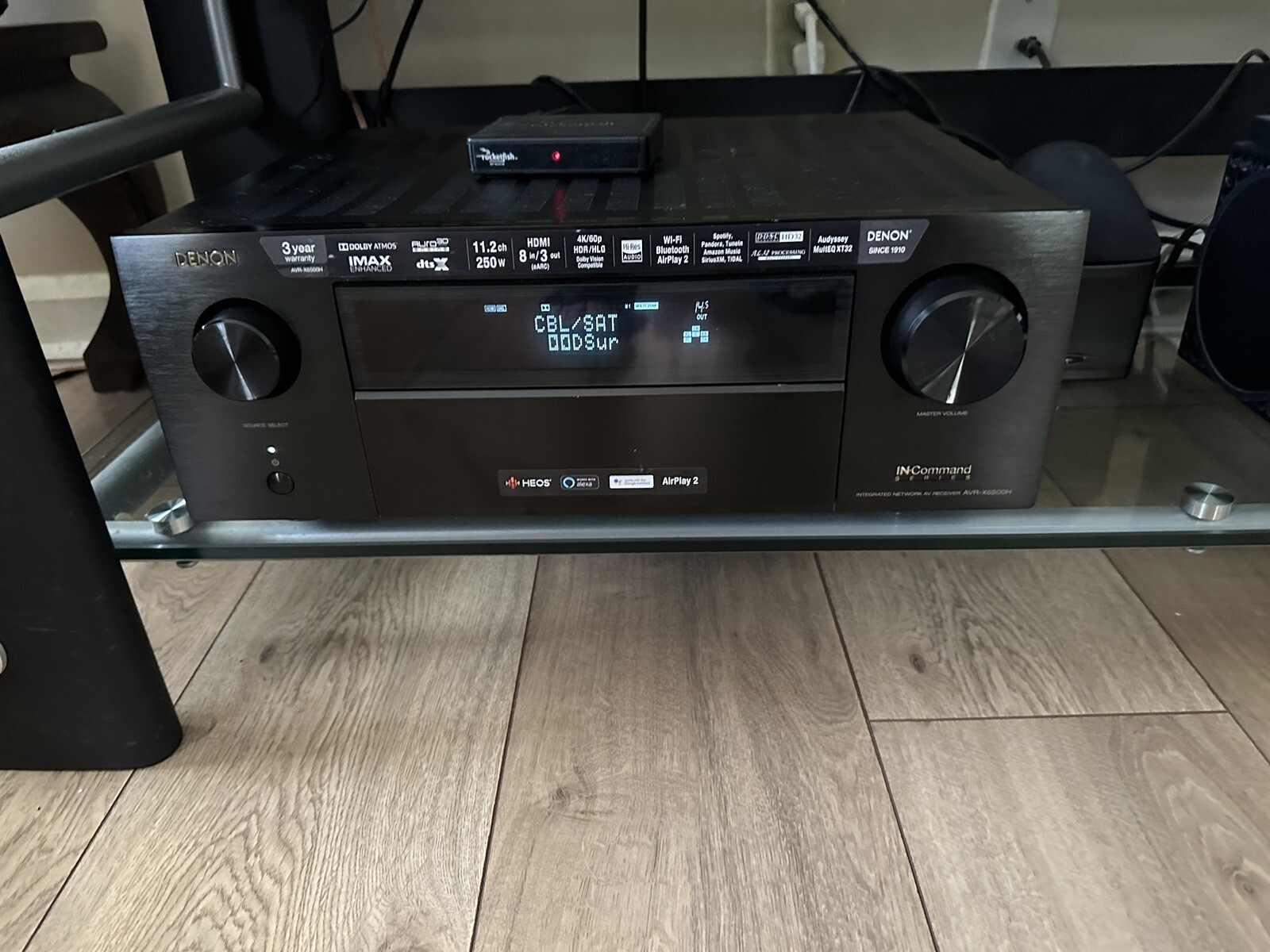 DENON AVR-X6500H 11.2 Channel x 140 Watts A/V Receiver w/HEOS ...