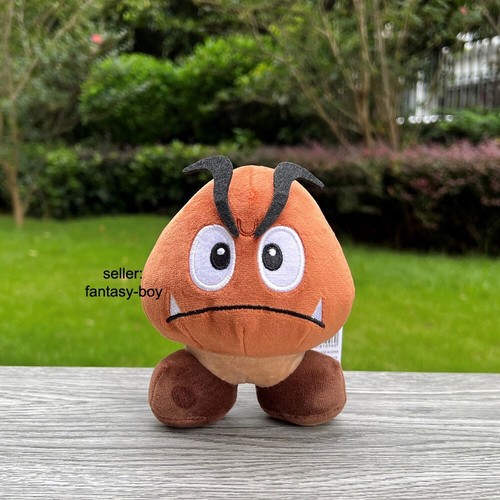 14cm Little Buddy Super Mario Goomba Plush Small Cute Stuffed Toy Soft ...