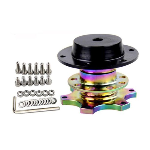 Car Steering Wheel Quick Release Hub Adapter Removable Snap Off Kit ...
