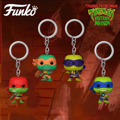 Funko Pocket Pop! Keychain TMNT Mutant Mayhem Mini Figures! | eBay