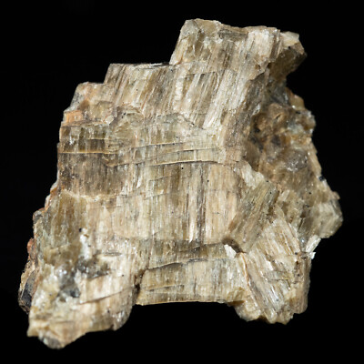 Enstatite aggregate. Enstatite mineral specimen. Rai-Iz massif, Russia ...