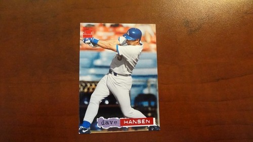 1994 TOPPS STADIUM CLUB #587 DAVE HANSEN BASEBALL CARD | eBay
