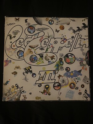 LED ZEPPELIN 3 III 1970 LP Rock Gatefold SD 7201 Atlantic Vinyl ...