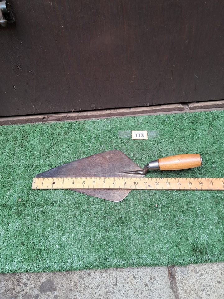 Vintage WHS S & J 11” Brick Trowel Old Tool (#113) | eBay
