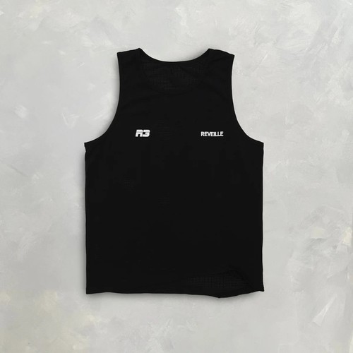 Reveille R3 Training Singlet Black Large Running Tank Satisfy Bandit ...