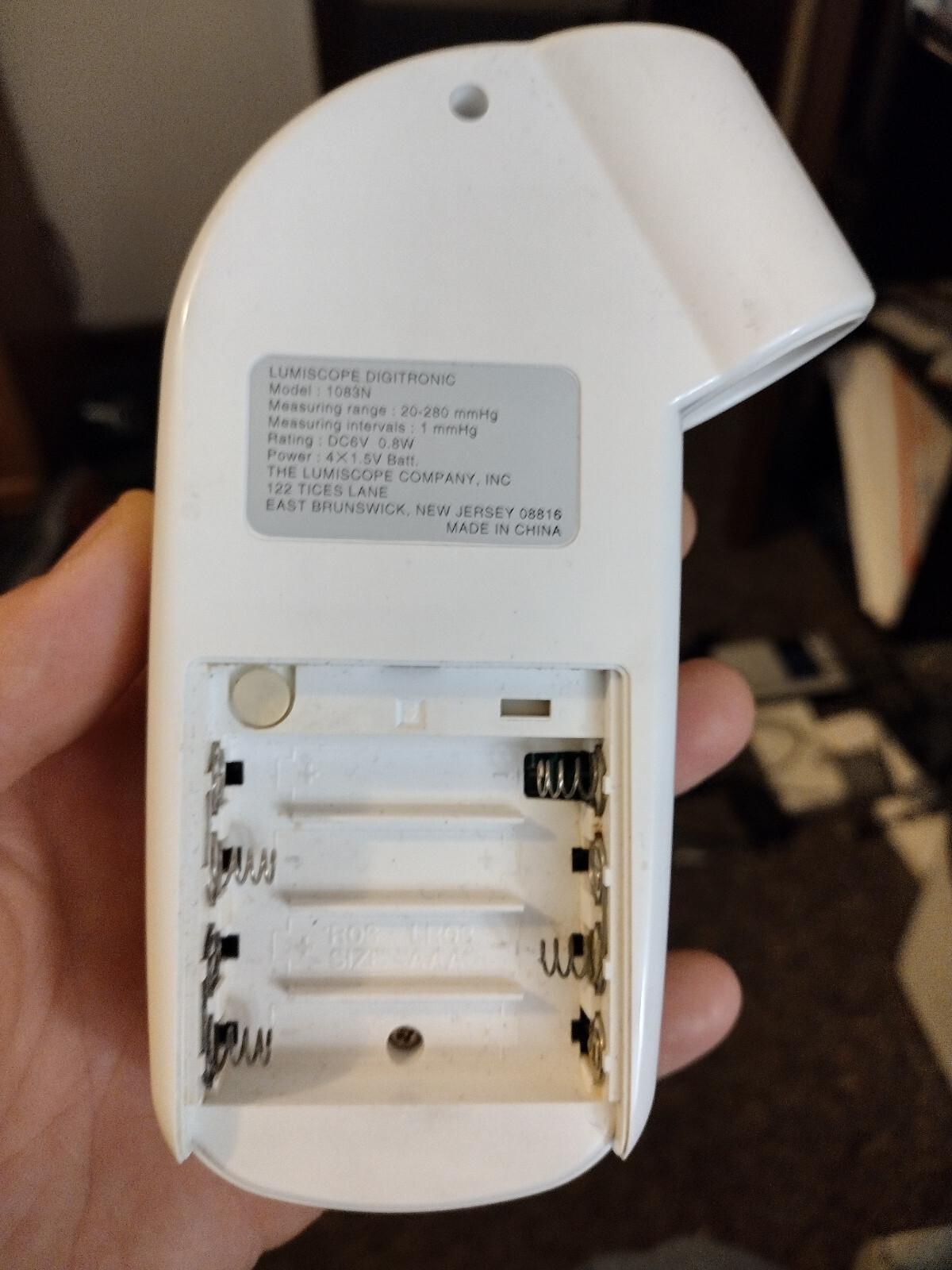 PARTS ONLY Lumiscope 1083N Digitronic Finger Blood Pressure Monitor NextDay Ship | eBay