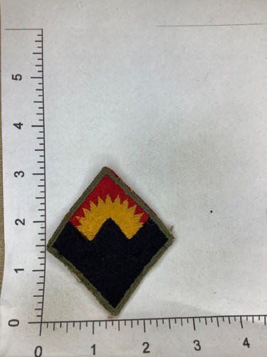 WW2 US ARMY WESTERN DEFENSE COMMAND SHOULDER PATCH | eBay