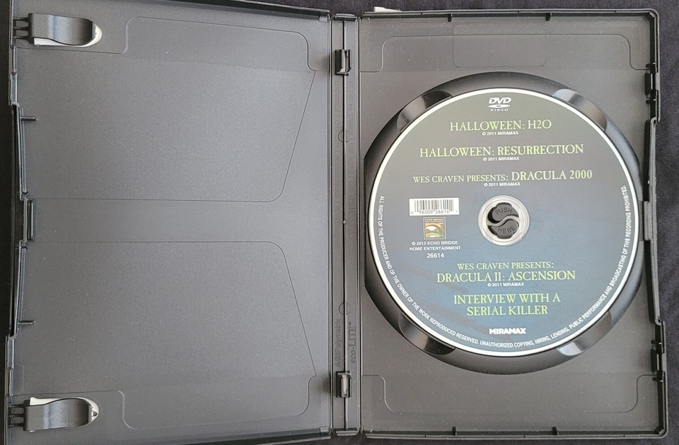 Miramax Horror Collection 5 Movies DVD Hell Raiser Prophecy Legend ...