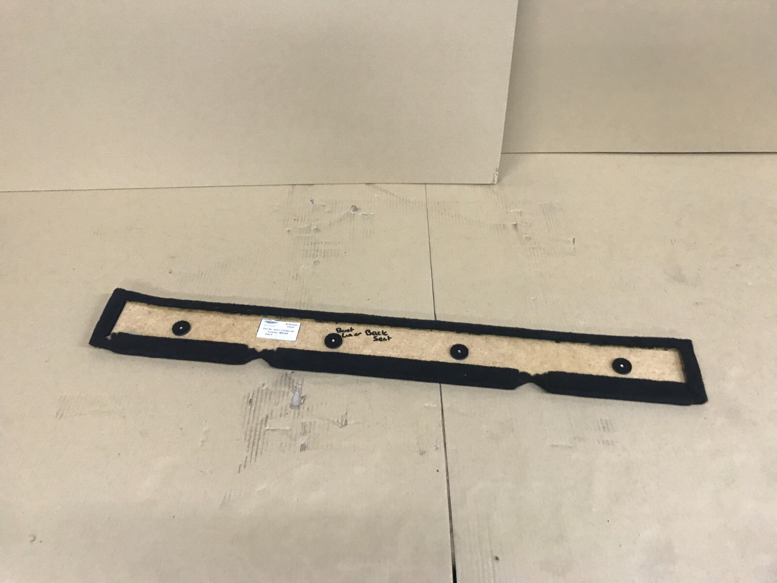 ASTON MARTIN VANTAGE V8 BOOT TRUNK REAR BULKHEAD CARPET COVER TRIM 6G33 ...