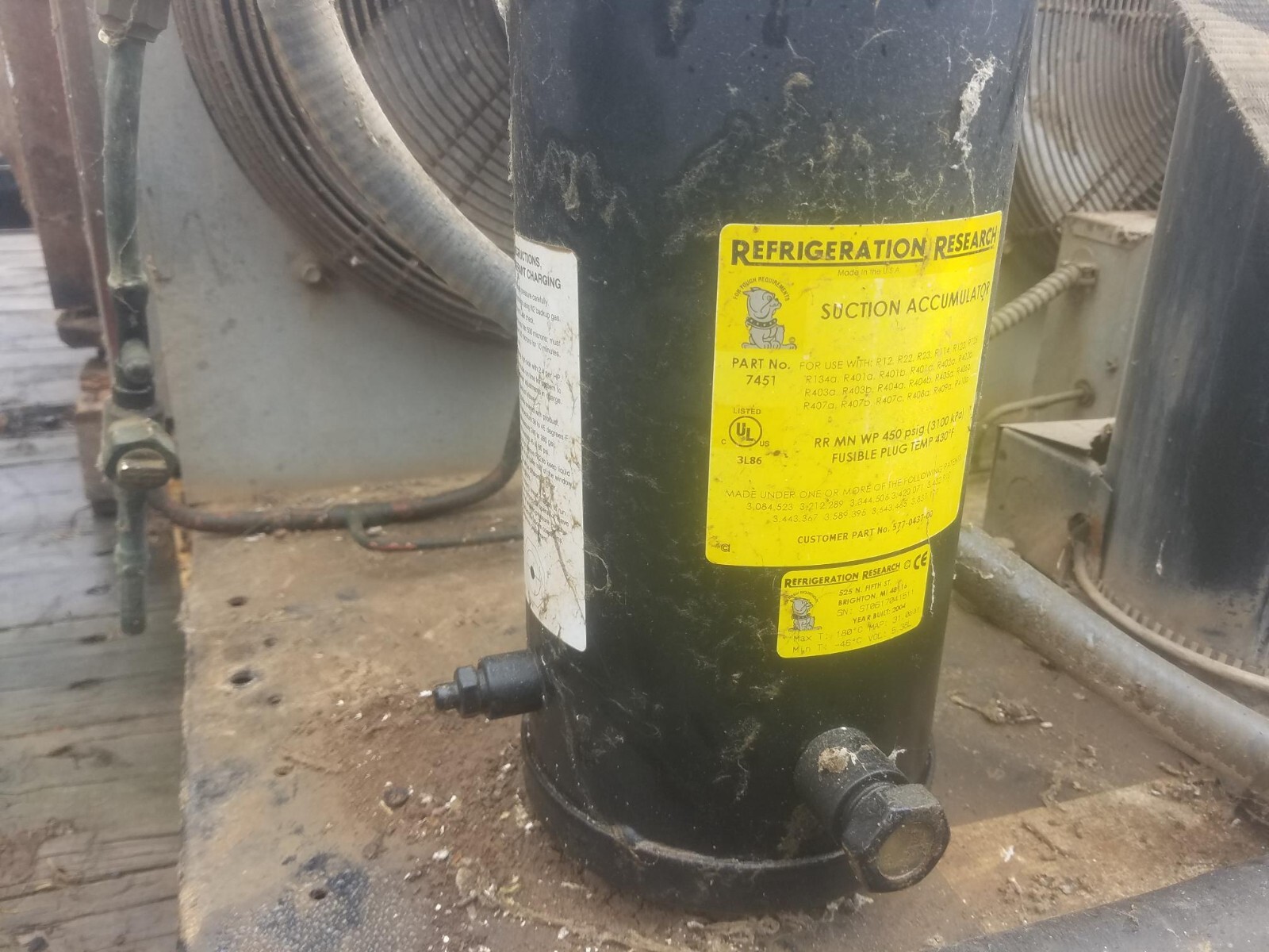 Dari-Kool 4Hp Milk Tank Copeland Compressor ,Condenser Fan, Boumatic | eBay