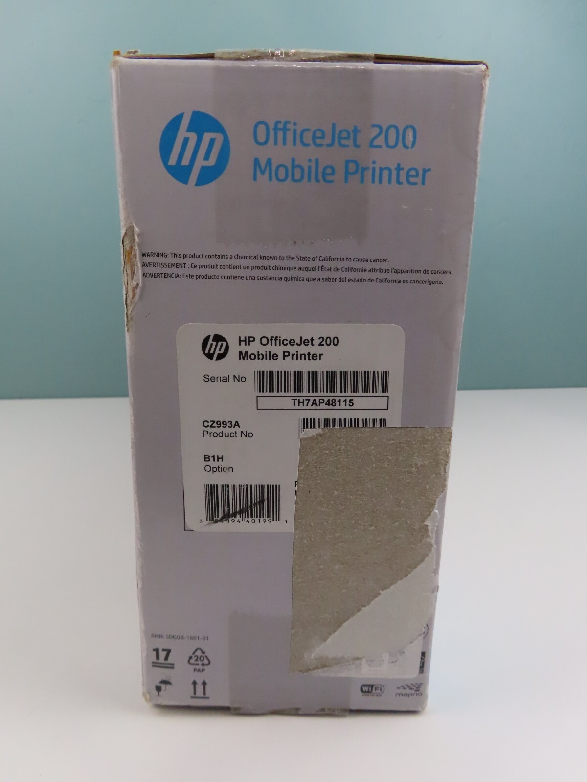 HP OfficeJet 200 Portable Printer with Wireless & Mobile Printing - NEW