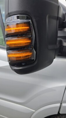 Ford Transit sequential LED wing mirror Indicators MK8 & MK9 2014 ...