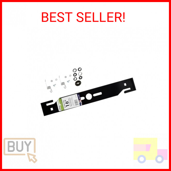 Maxpower 330100 16" Universal Power Rake/Dethatcher Lawn Mower Blade ...