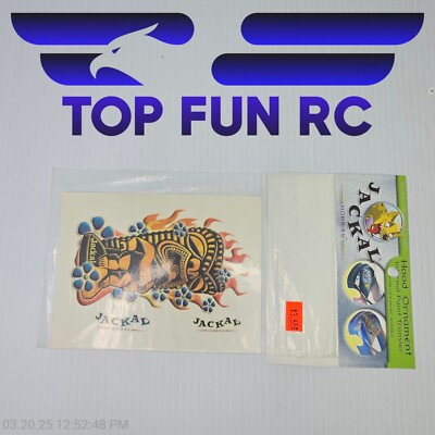 Jackal Hobbies, Hood Ornament 'Tiki Torch' Decals | eBay