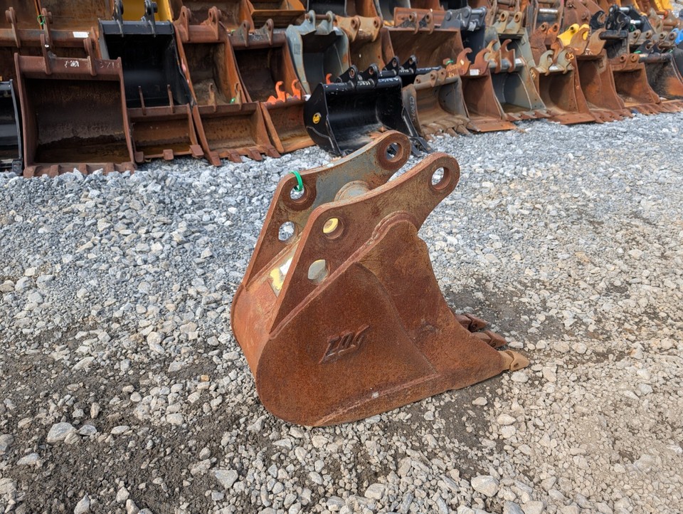 12" Tag Bucket; 55-50 mm Pins; Fits: Deere Backhoe 310SK, 410 | eBay