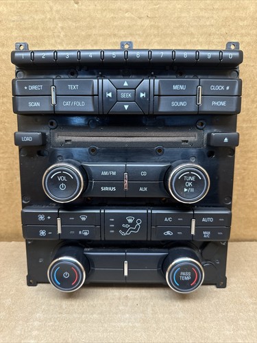 2010-2012 Ford Taurus Radio Face Plate Climate Control Panel OEM AG1T ...