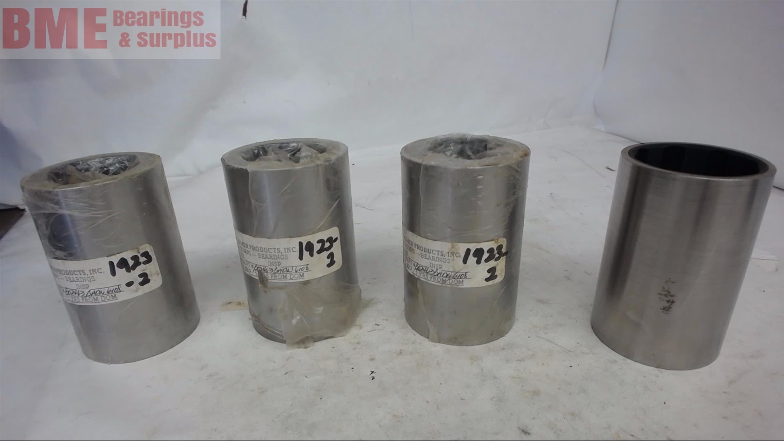 Lot Of 4--Palmer Products B024633 Bearings 11/16'' L---2.5'' Od----2 ...