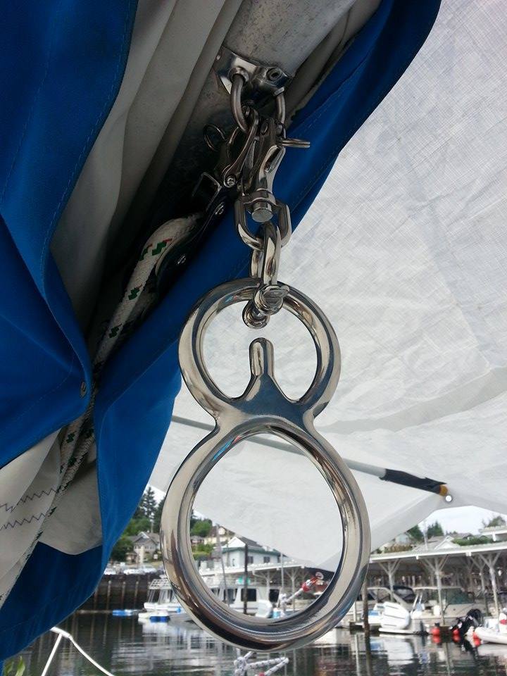 Capt. Don #2 Stainless Steel Boat Boom Brake - Sail With Confidence | eBay