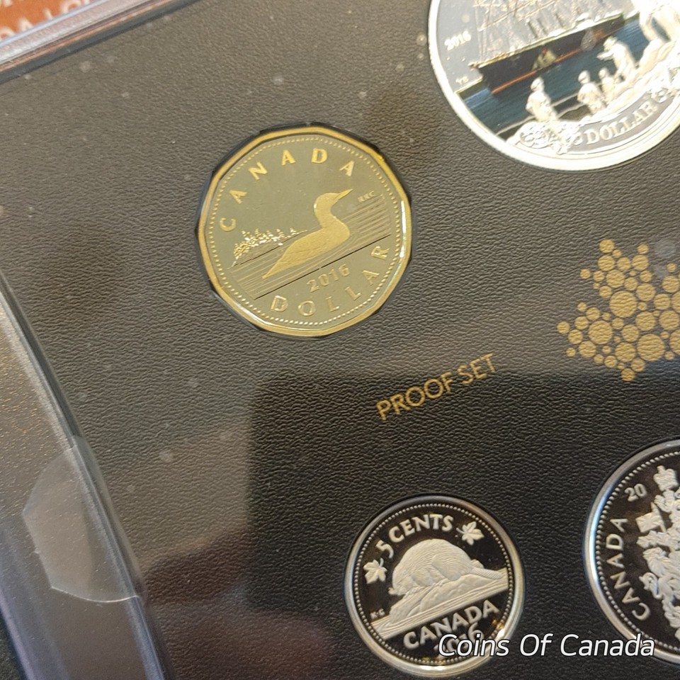 2016 Canada Special Edition Colored Silver Dollar Proof Set # ...