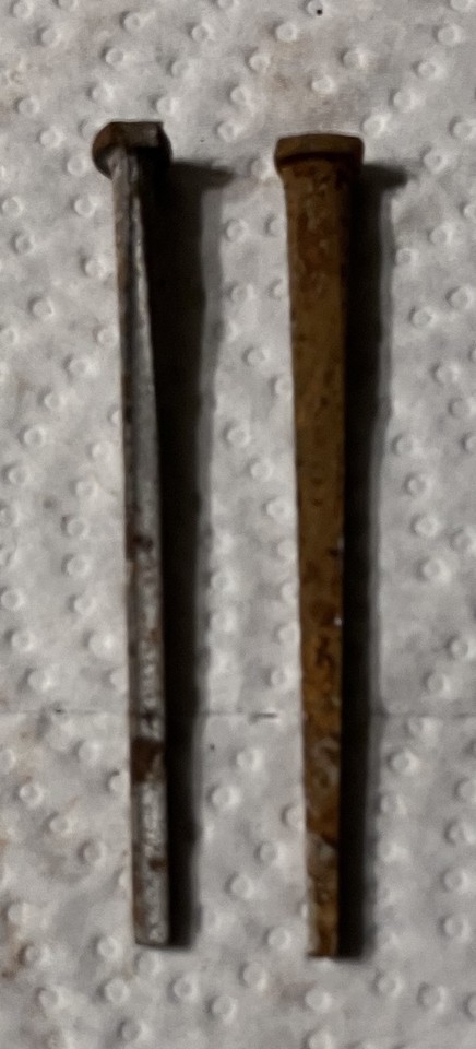 Vintage Rusty Coffin Nails Square Head Nails Lot Of 100 2 1/2 ” Circa ...