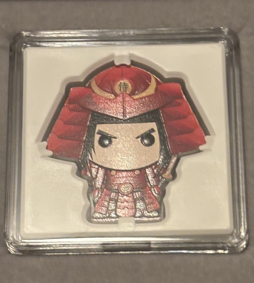 Ninja,Samuri,Viking,Templar Warrior Set 4 1oz Silver Chibi Coin Set | eBay