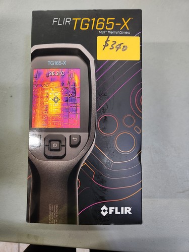 FLIR TG165-X Thermal Imaging Camera with Bullseye Laser: Commercial ...