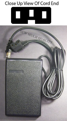 FOOT CONTROL PEDAL W/ Cord Pfaff Select 150 1520 1530 1536 1538 1540 ...